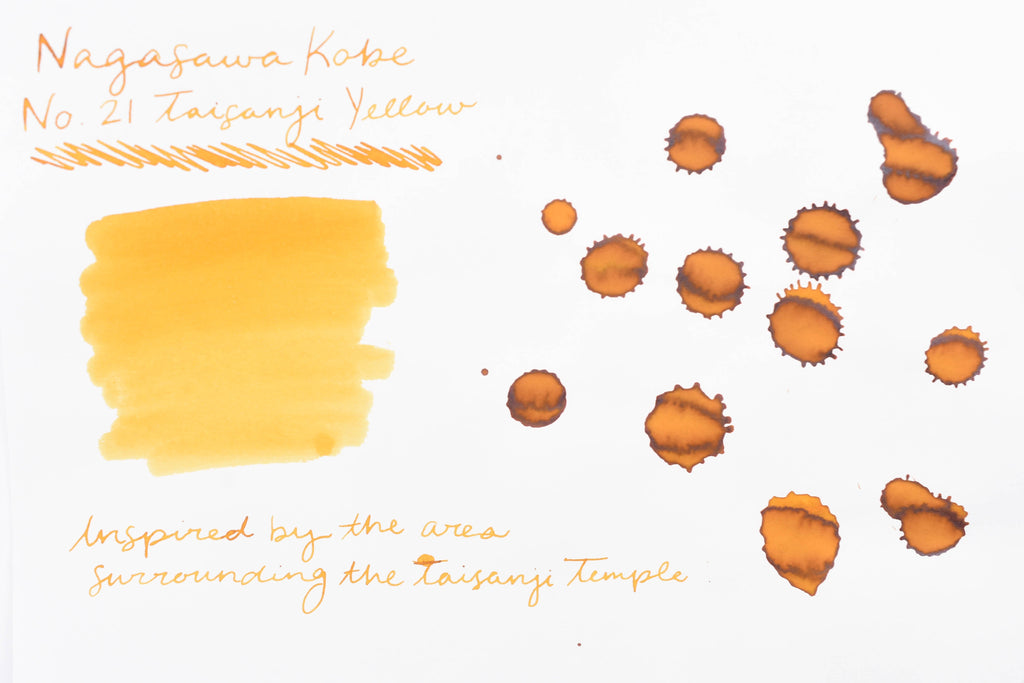 Ink Sample - Nagasawa Kobe Ink - 5ml – Yoseka Stationery