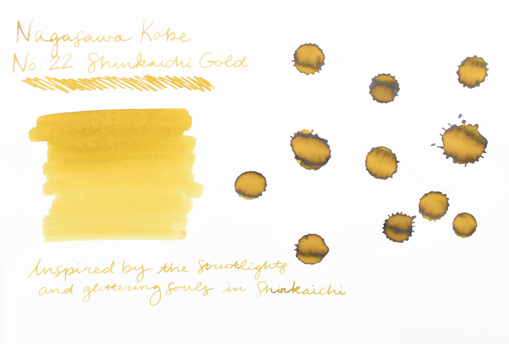 Ink Sample - Nagasawa Kobe Ink - 5ml – Yoseka Stationery