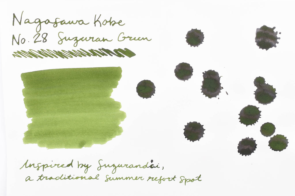 Ink Sample - Nagasawa Kobe Ink - 5ml – Yoseka Stationery