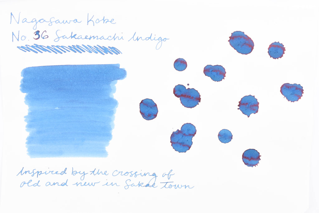 Ink Sample - Nagasawa Kobe Ink - 5ml – Yoseka Stationery