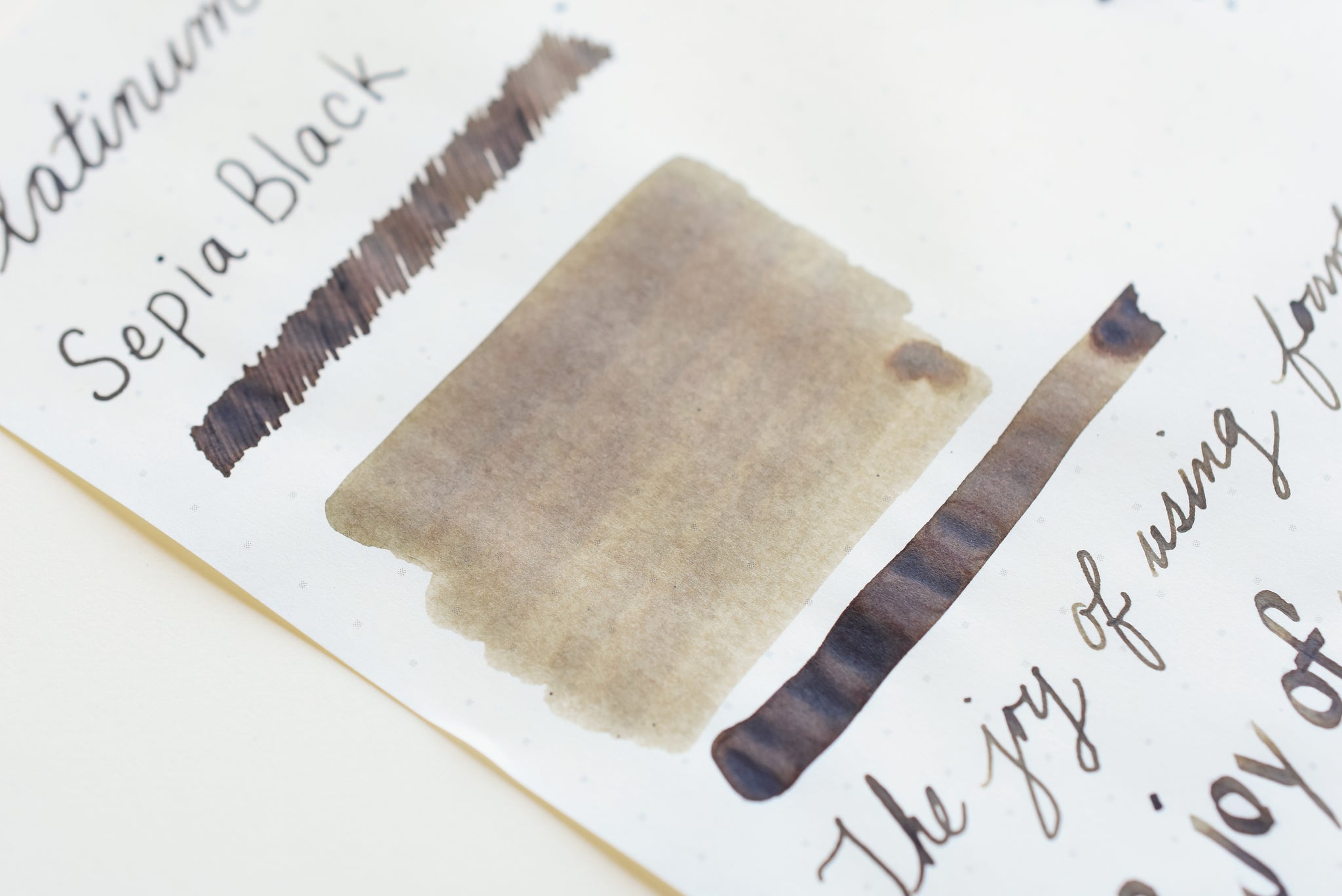 Platinum Classic Ink - Sepia Black – Yoseka Stationery