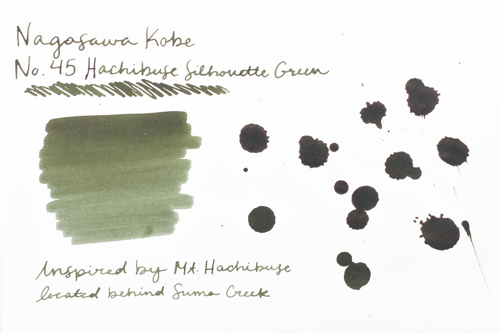 Ink Sample - Nagasawa Kobe Ink - 3ml – Yoseka Stationery