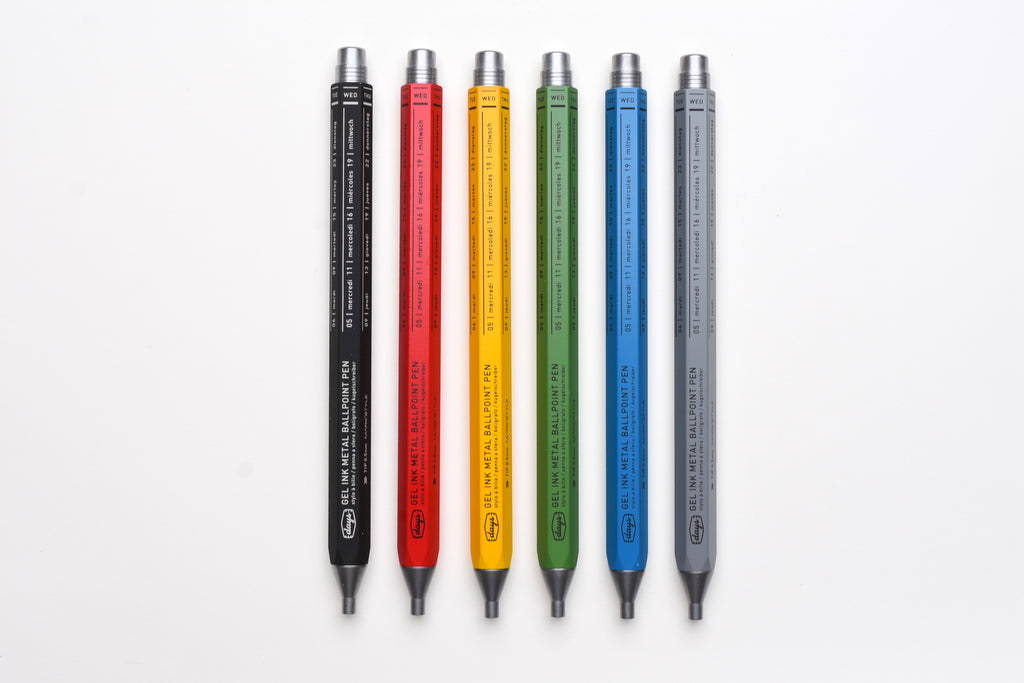 Mark's Inc. Days Gel Metal Ballpoint Pen – Yoseka Stationery
