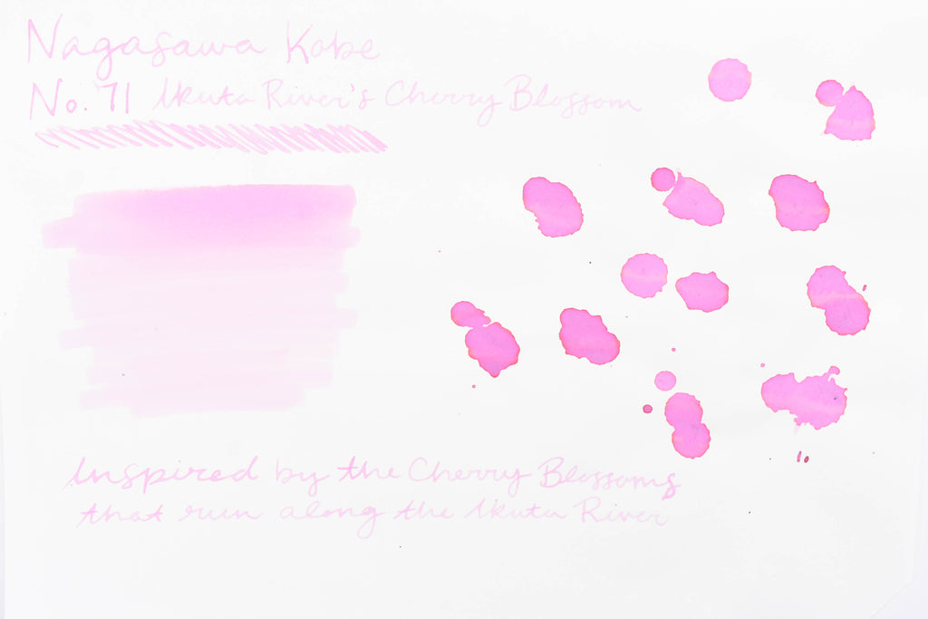 Nagasawa Kobe Ink No.71 Ikuta River's Cherry Blossom 生田川櫻花 – Yoseka ...
