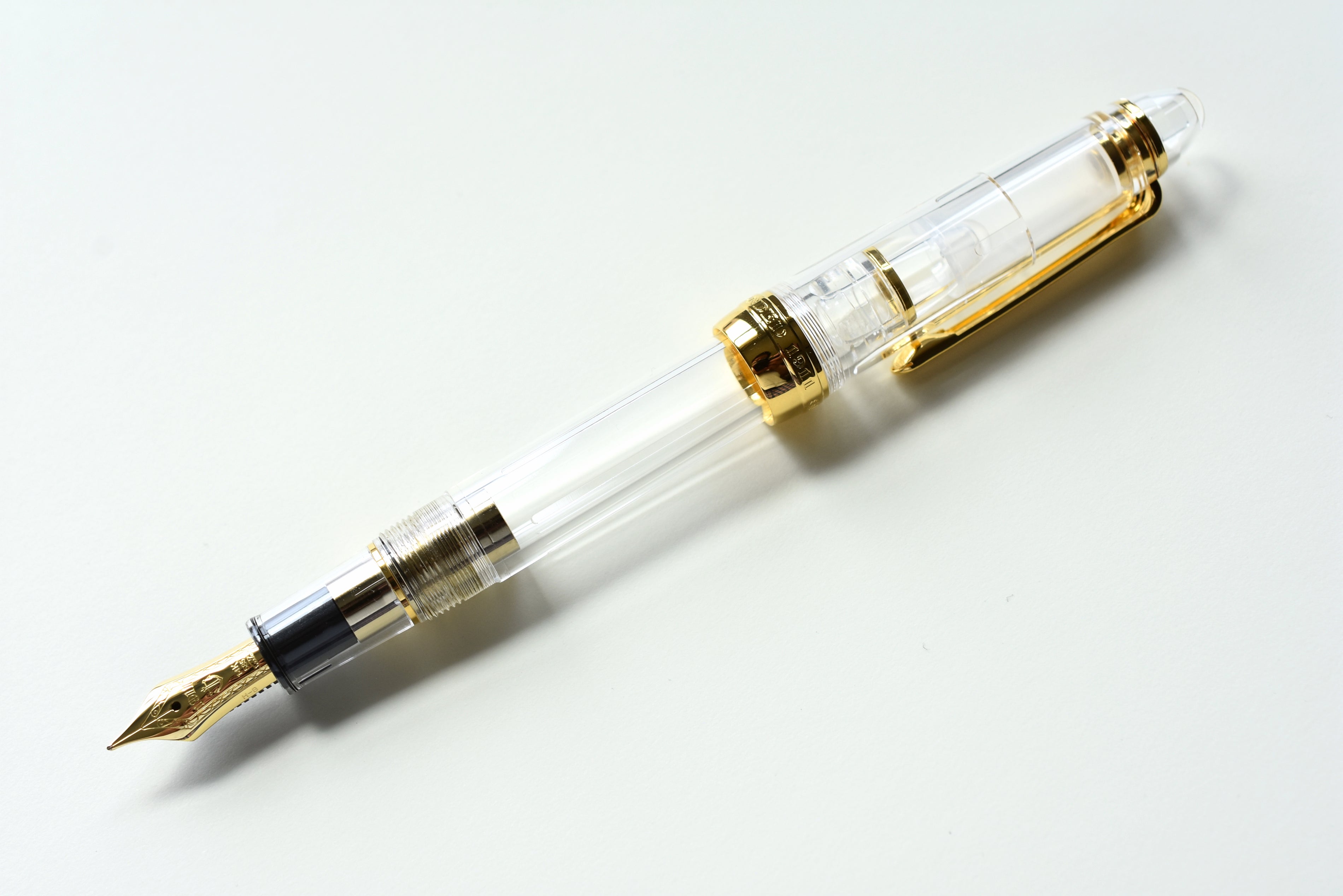 Sailor 1911 Standard - Transparent/Gold – Yoseka Stationery