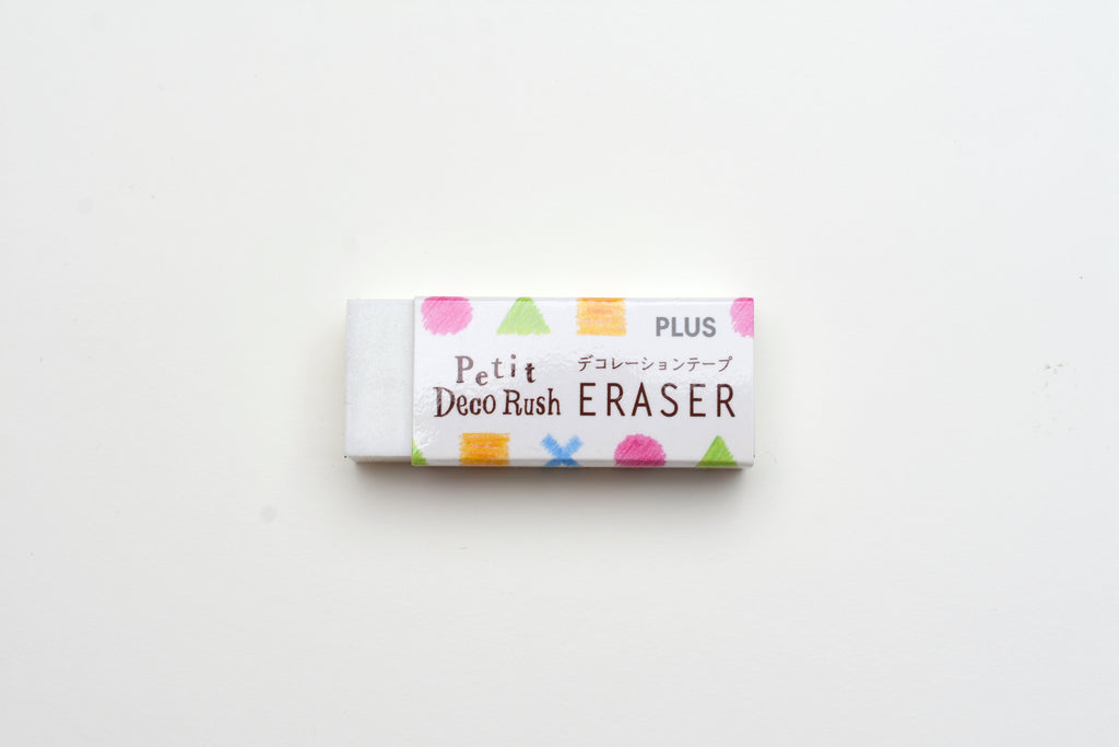 PLUS Deco Rush Eraser – Yoseka Stationery