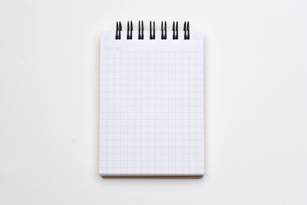 Mnemosyne Memo Notebook - A7 - Grid – Yoseka Stationery