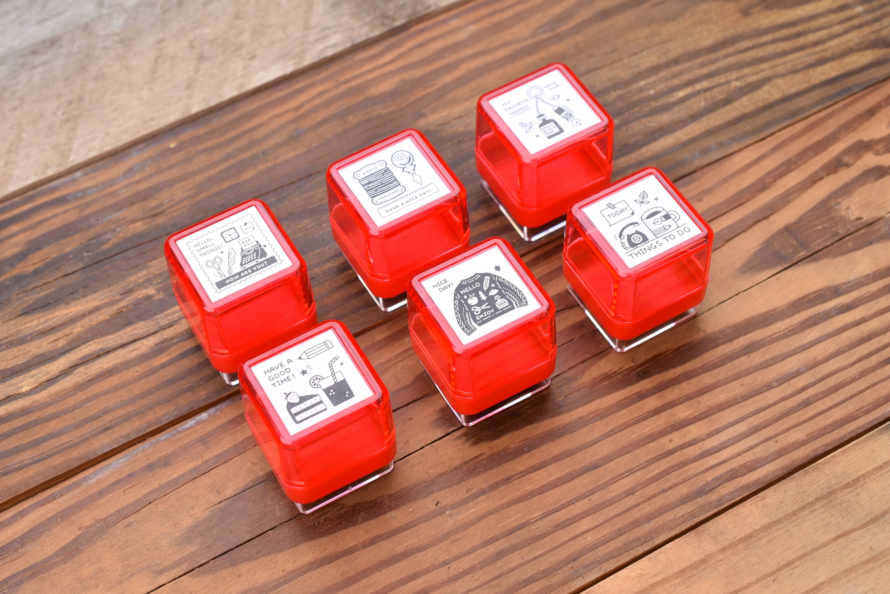 Eric Small Things x SANBY Self-Inking Stamp – Yoseka Stationery