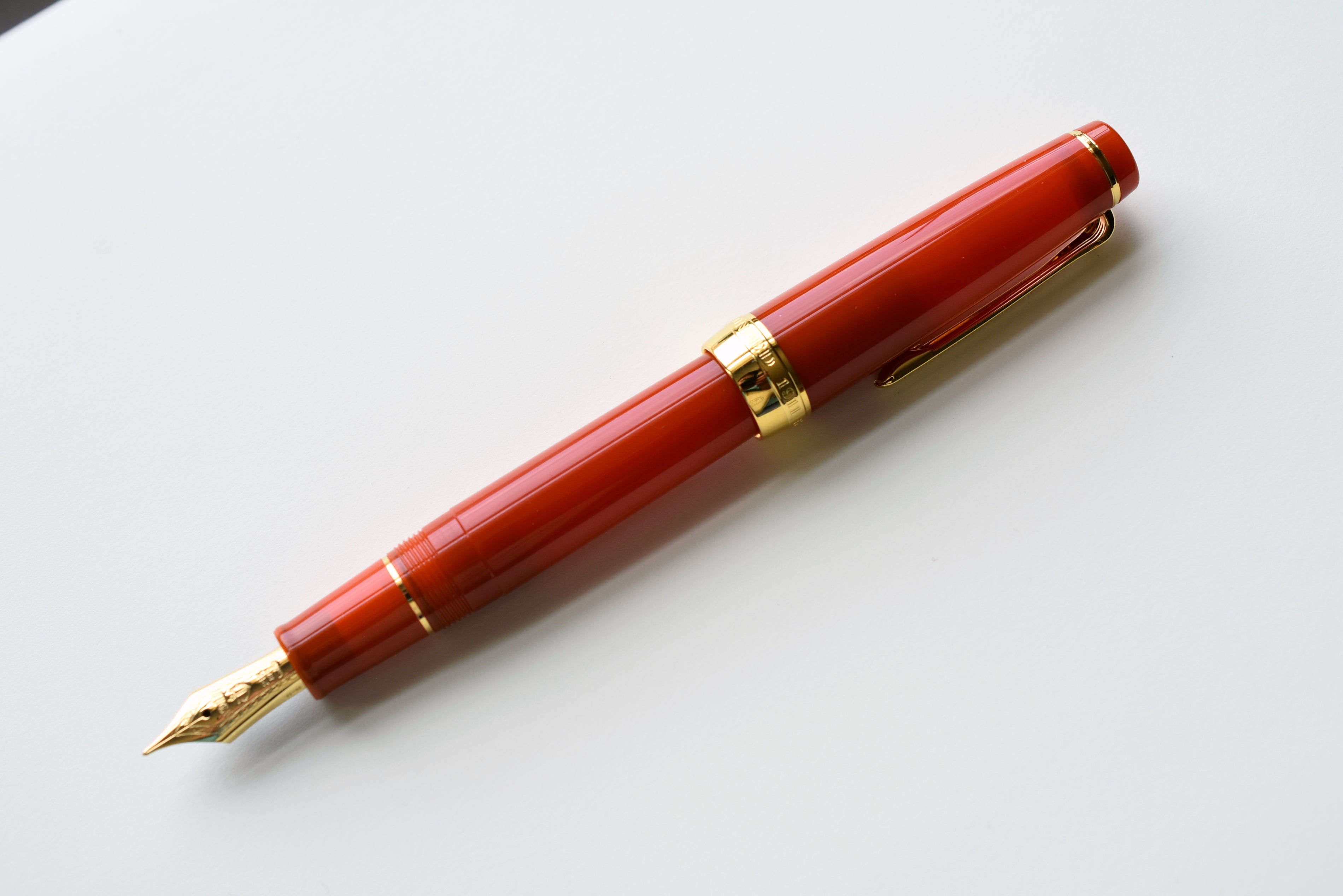 Sailor Pro Gear Fountain Pen – Fire – Yoseka Stationery