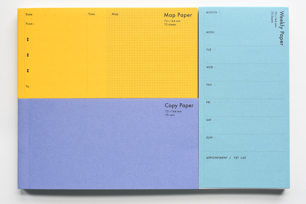 Classiky - Drop Around Function Paper Pad – Yoseka Stationery