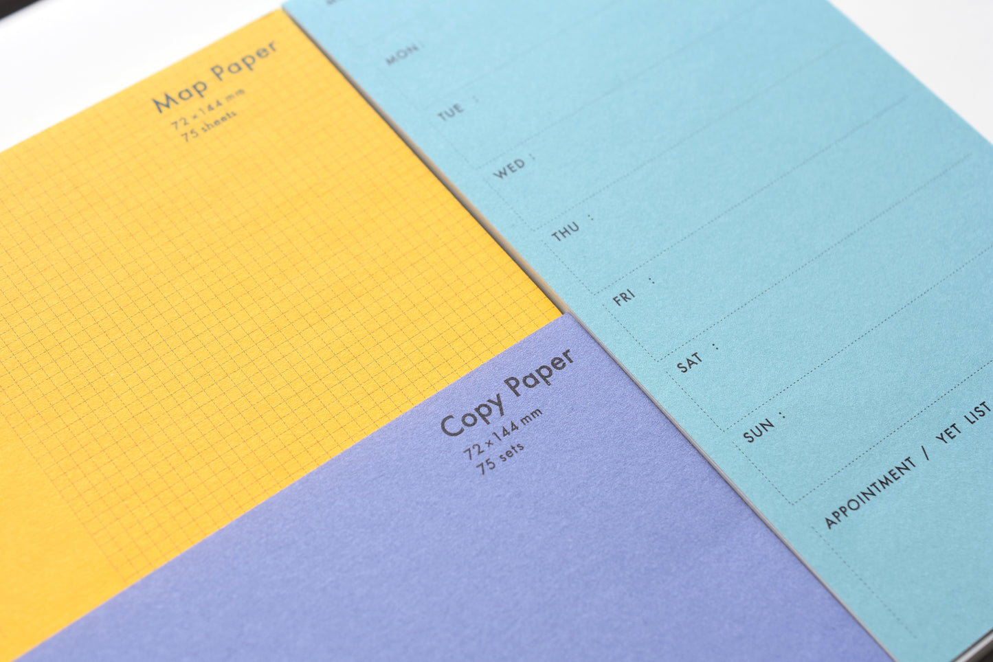 Classiky - Drop Around Function Paper Pad – Yoseka Stationery