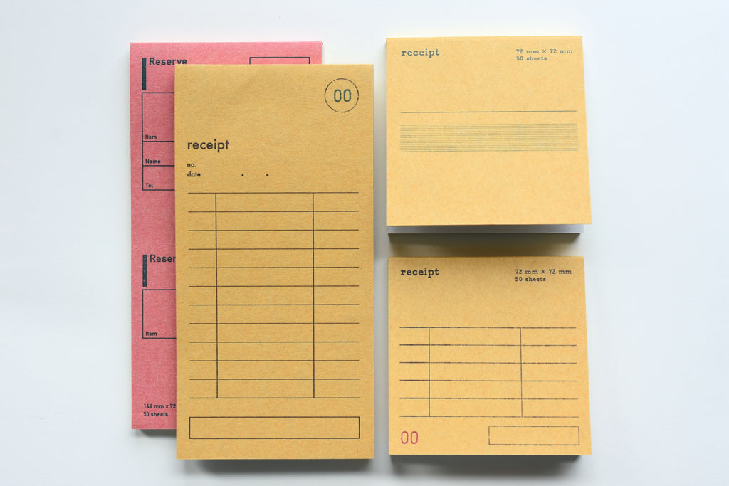Classiky - Drop Around Receipt Pad – Yoseka Stationery