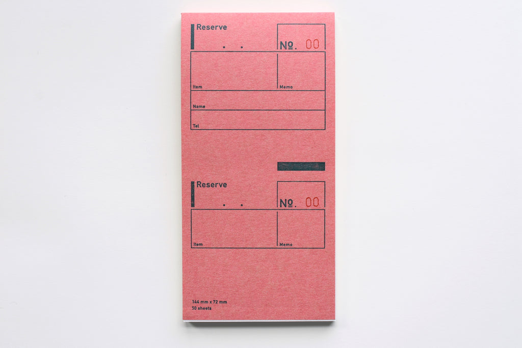 Classiky - Drop Around Receipt Pad – Yoseka Stationery