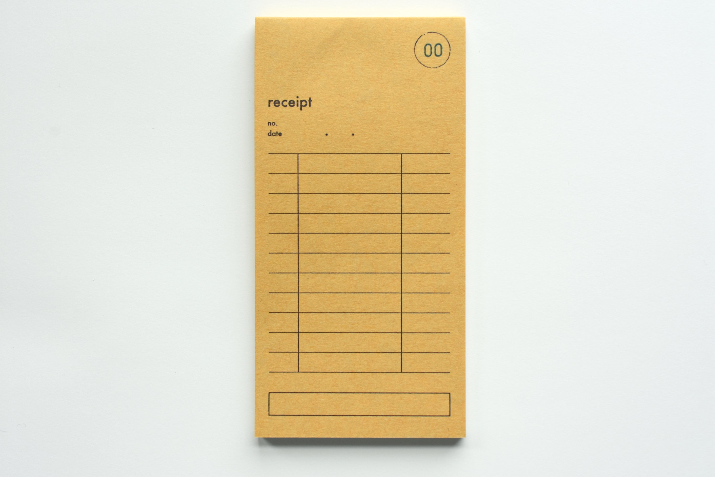 Classiky - Drop Around Receipt Pad – Yoseka Stationery