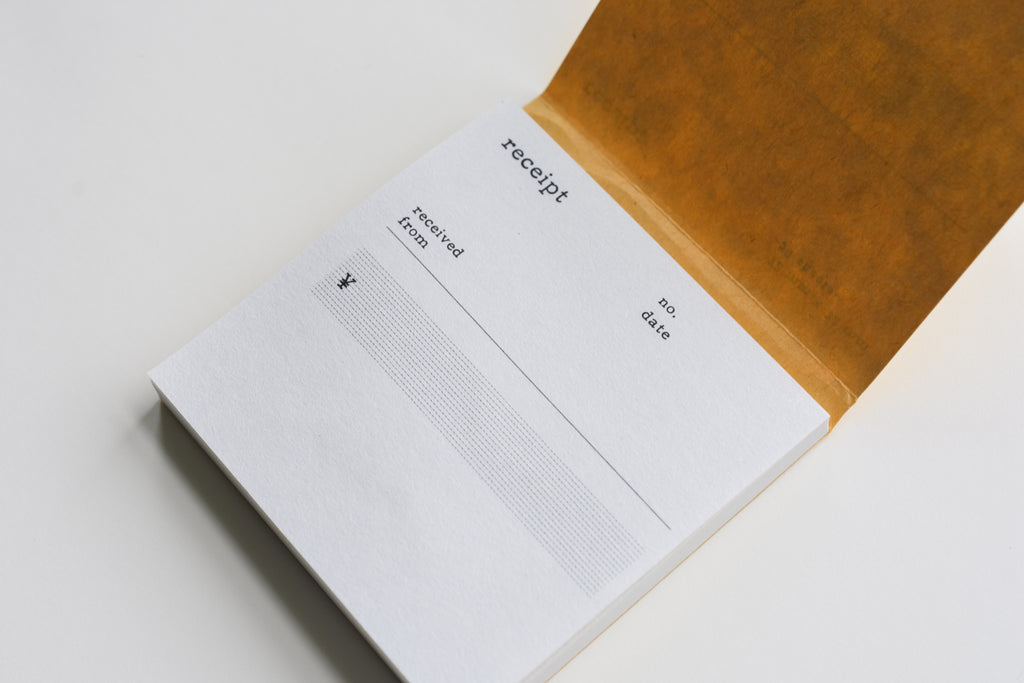 Classiky - Drop Around Receipt Pad – Yoseka Stationery