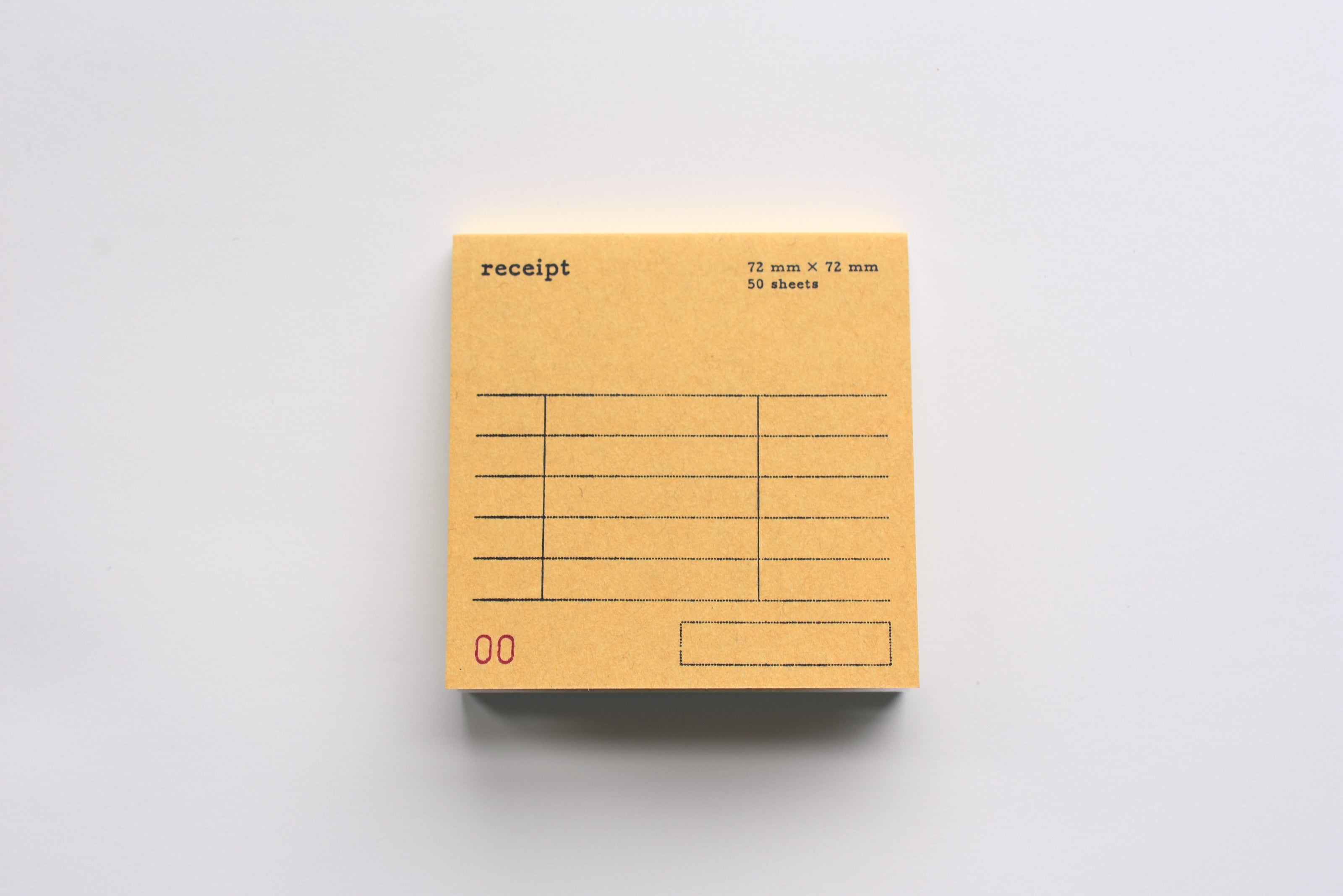 Classiky - Drop Around Receipt Pad – Yoseka Stationery