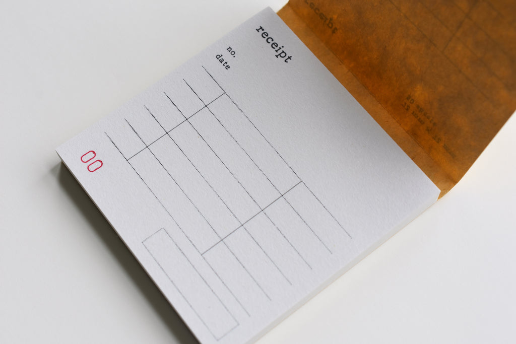 Classiky - Drop Around Receipt Pad – Yoseka Stationery