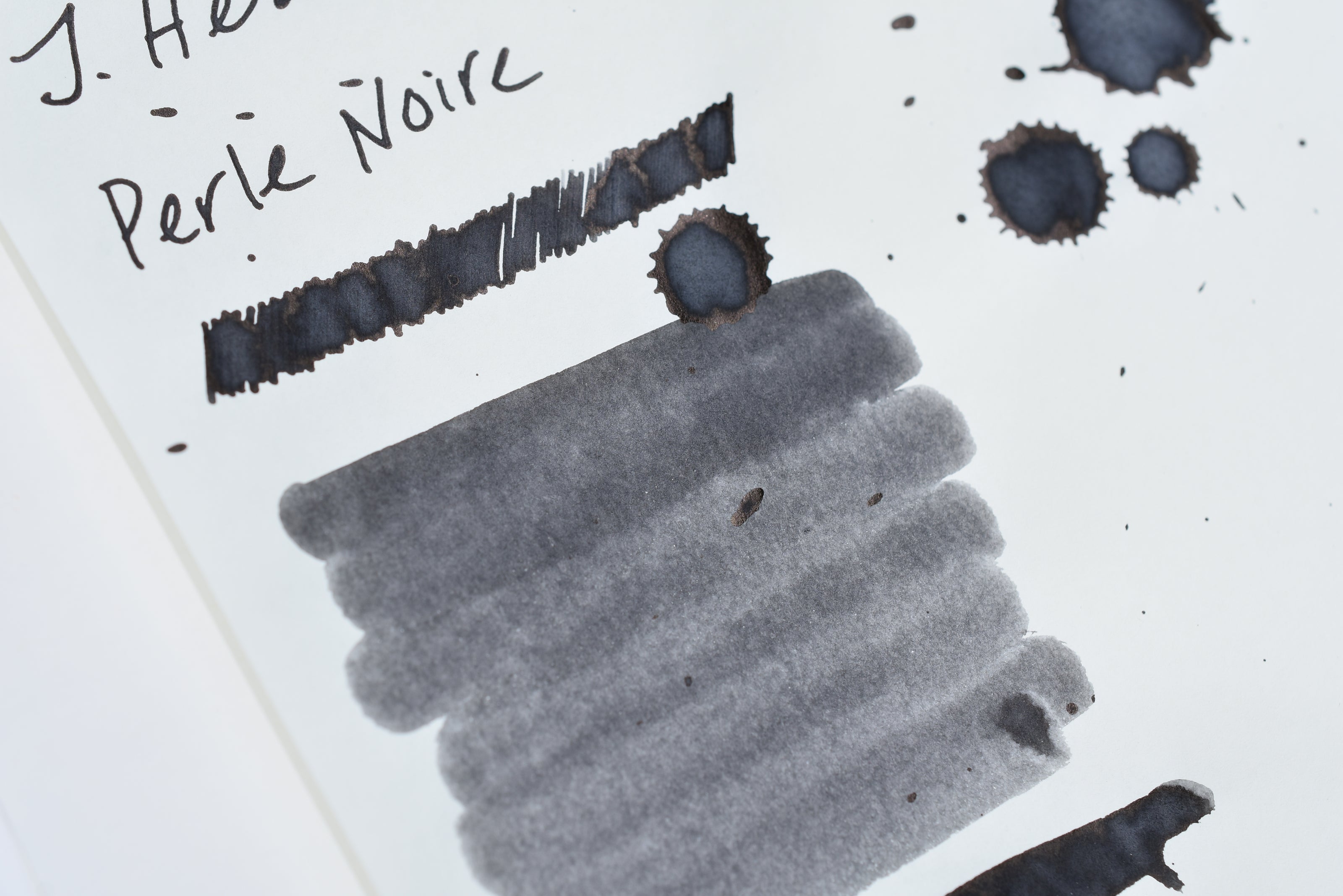 J. Herbin Ink - Perle Noire - 10 mL – Yoseka Stationery
