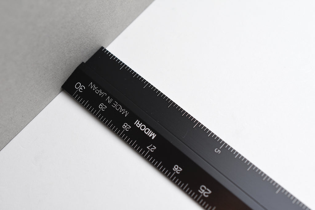 Midori Aluminum Multi Ruler – Yoseka Stationery