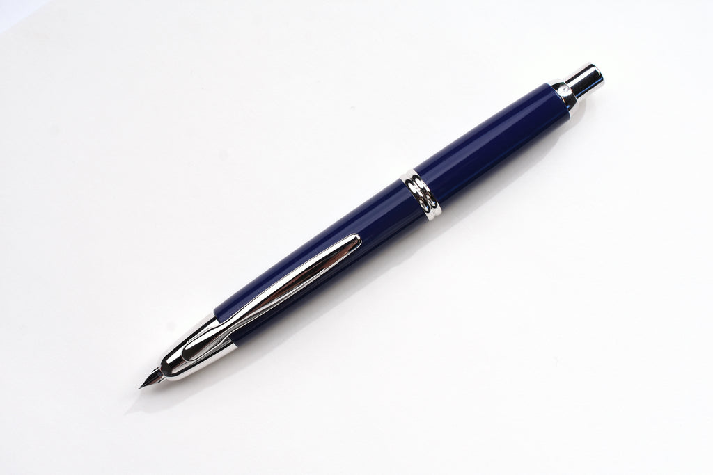 Pilot Vanishing Point - Blue - Rhodium Trim – Yoseka Stationery