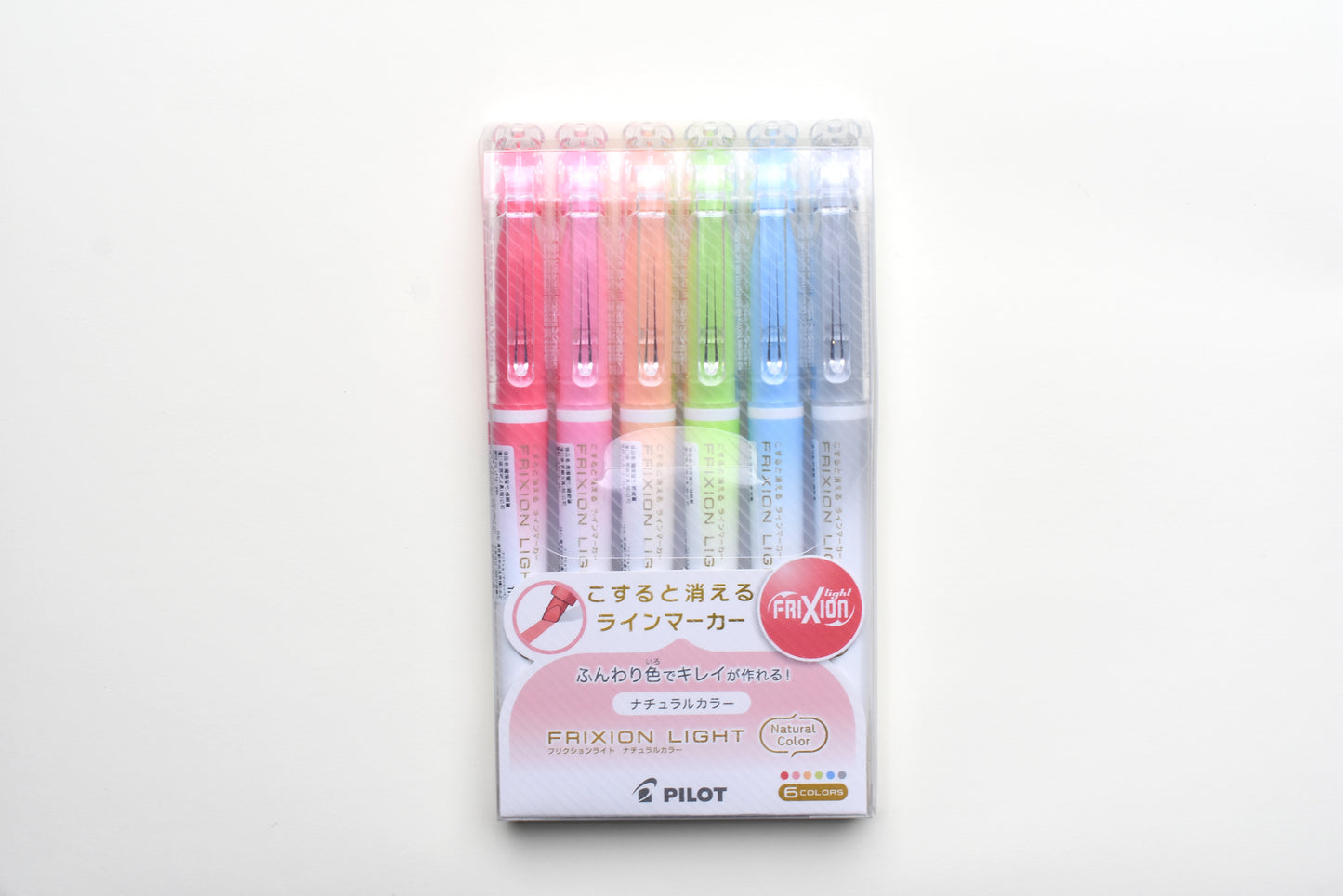Pilot FriXion Light - Natural Color - Set of 6 – Yoseka Stationery