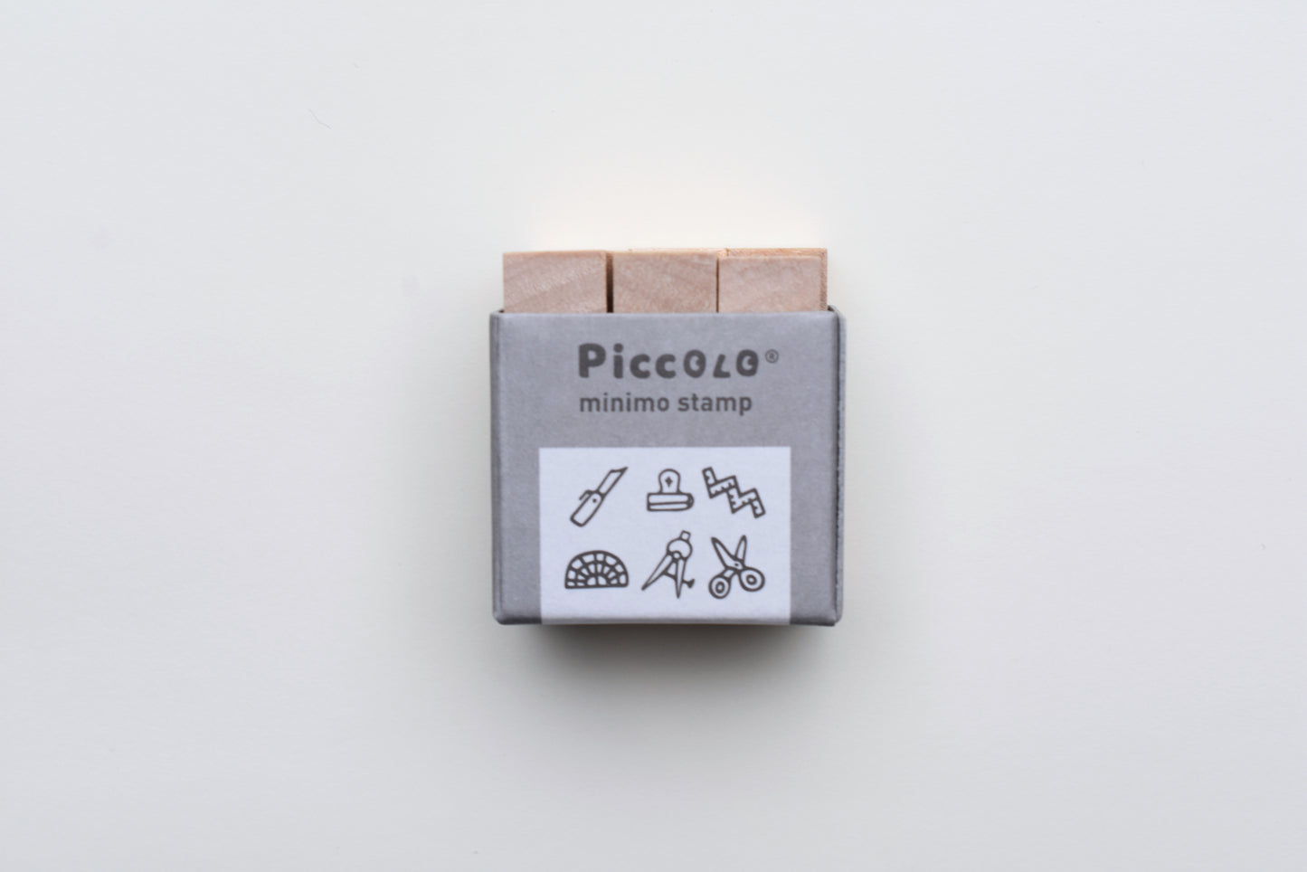 Plain Stationery Piccolo Minimo Stamp Set – Yoseka Stationery