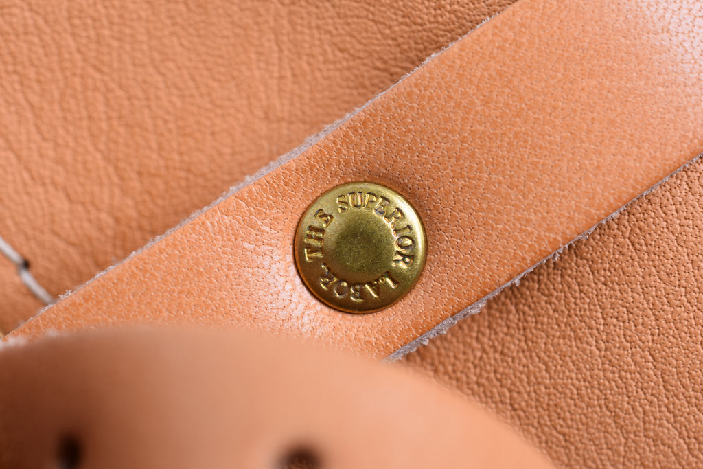 The Superior Labor Leather Roll Pen Case - Natural – Yoseka Stationery