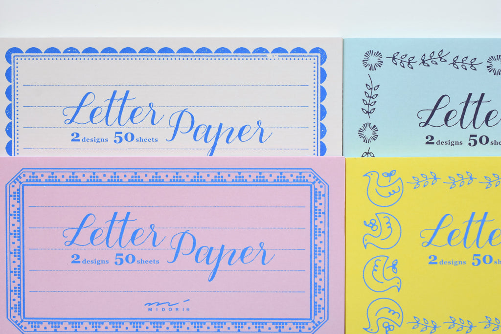 Midori Letter Paper Pads – Yoseka Stationery