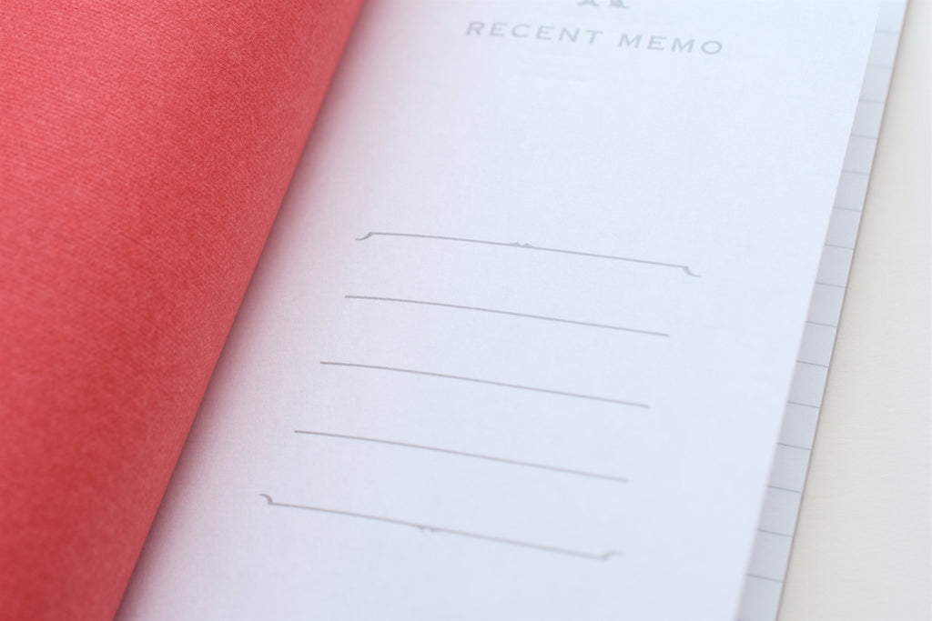 Life Recent Memo - Mini - Lined – Yoseka Stationery