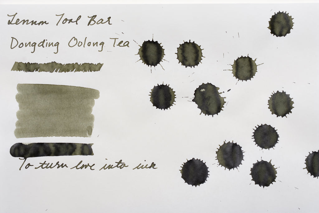 Lennon Tool Bar - Taiwan Tea Set - Dongding Oolong Tea Ink – Yoseka ...