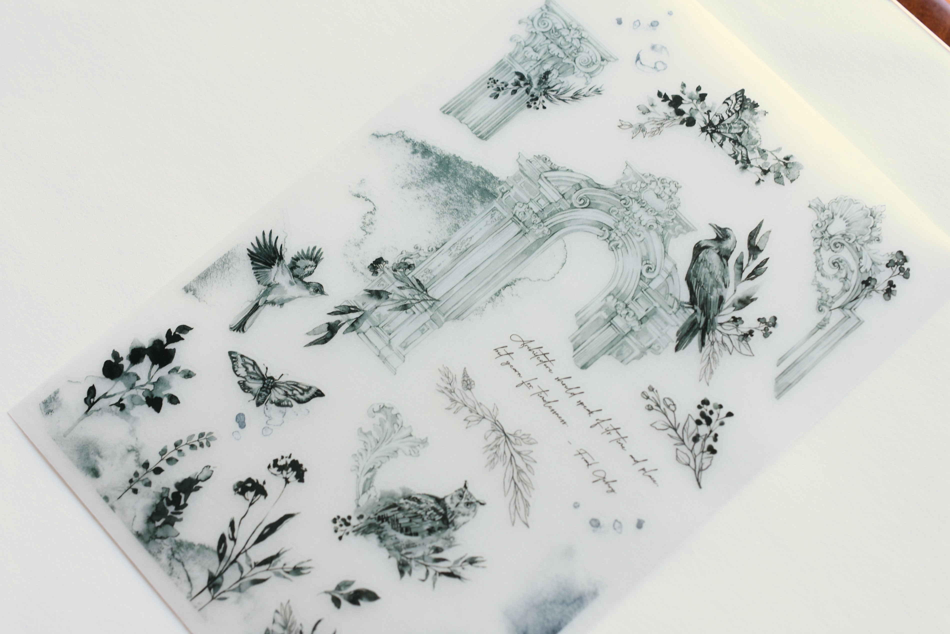 MU Print-On Stickers - #131 – Yoseka Stationery