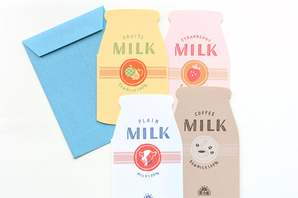 Furukawa Paper Milk Jug Mini Letter Set – Yoseka Stationery