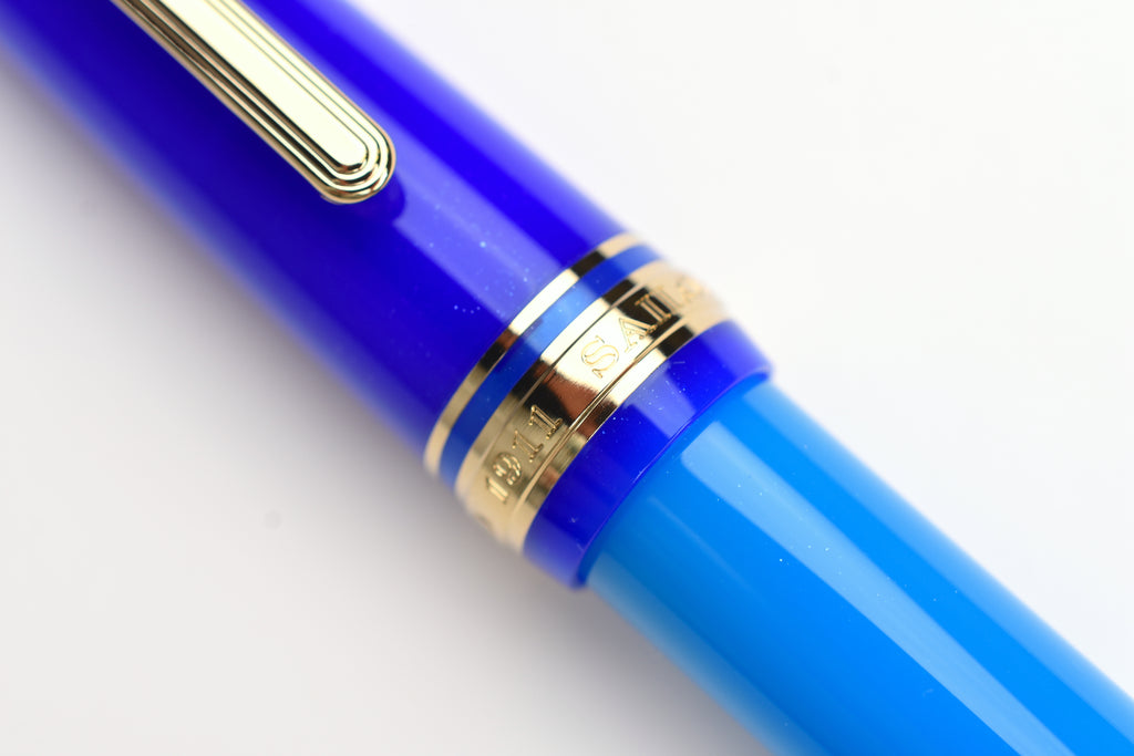 Sailor Pro Gear Fountain Pen - Blue Quasar – Yoseka Stationery