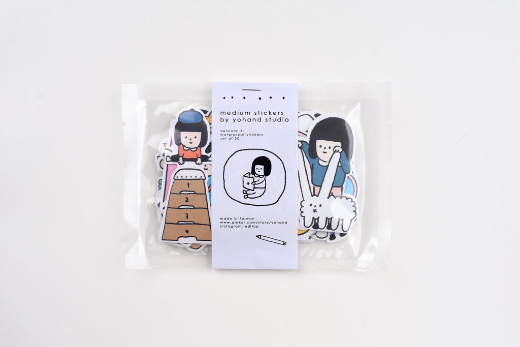Yohand Studio Medium Stickers- Set of 50 – Yoseka Stationery