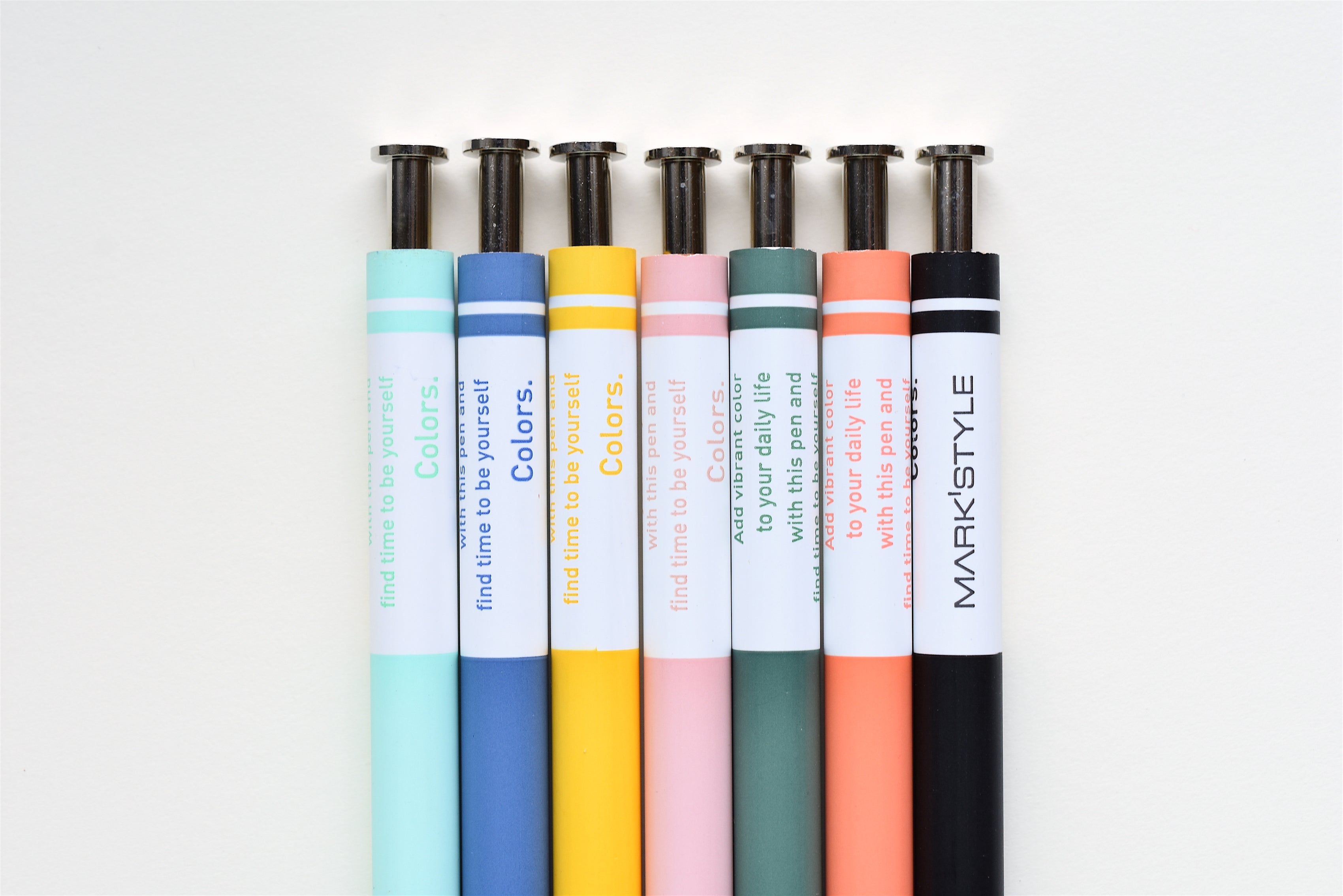 Mark's Inc. Vibrant Color Gel Pen – Yoseka Stationery
