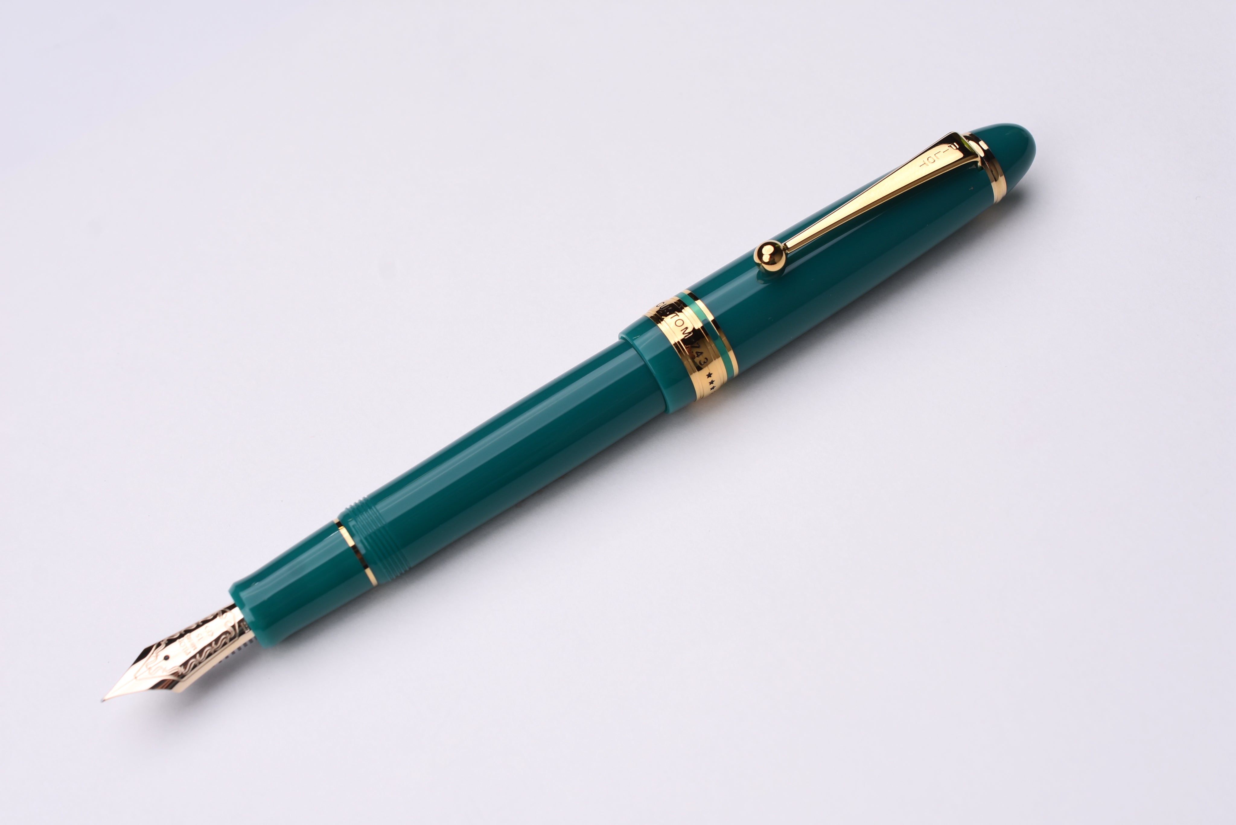 Pilot Custom 743 Fountain Pen - Verdigris – Yoseka Stationery