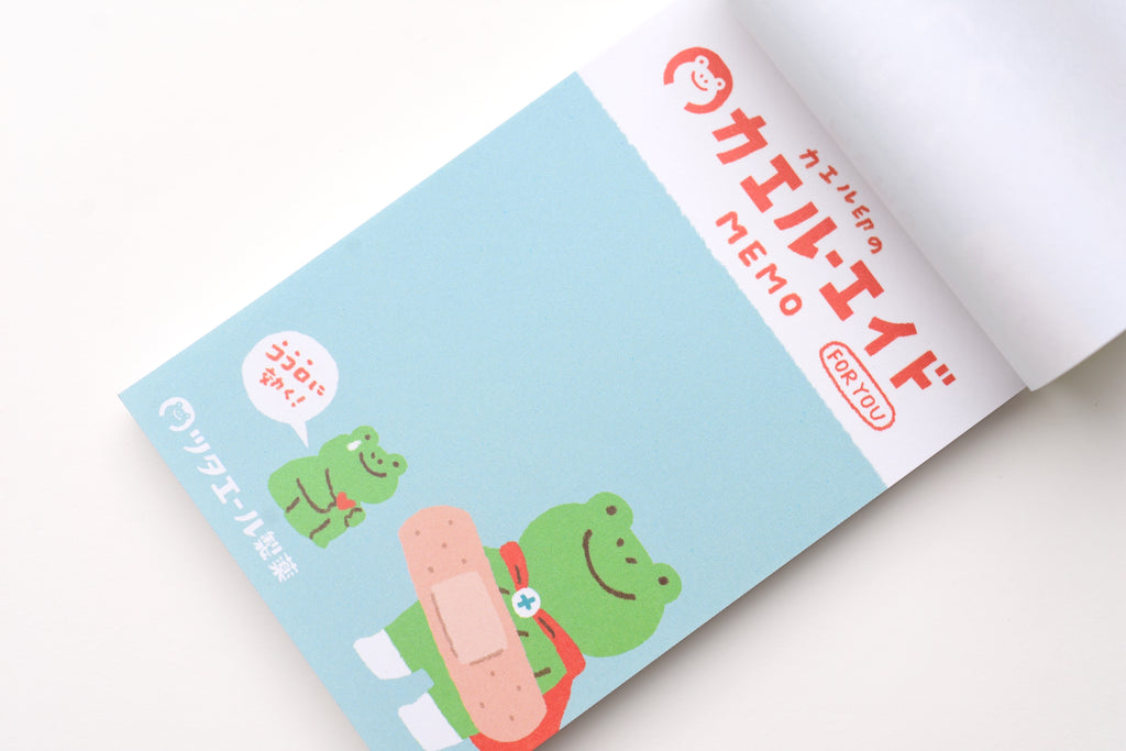 Furukawa Paper Memo Pad - Pick Me Up Pharmacy - Frog Aid – Yoseka ...
