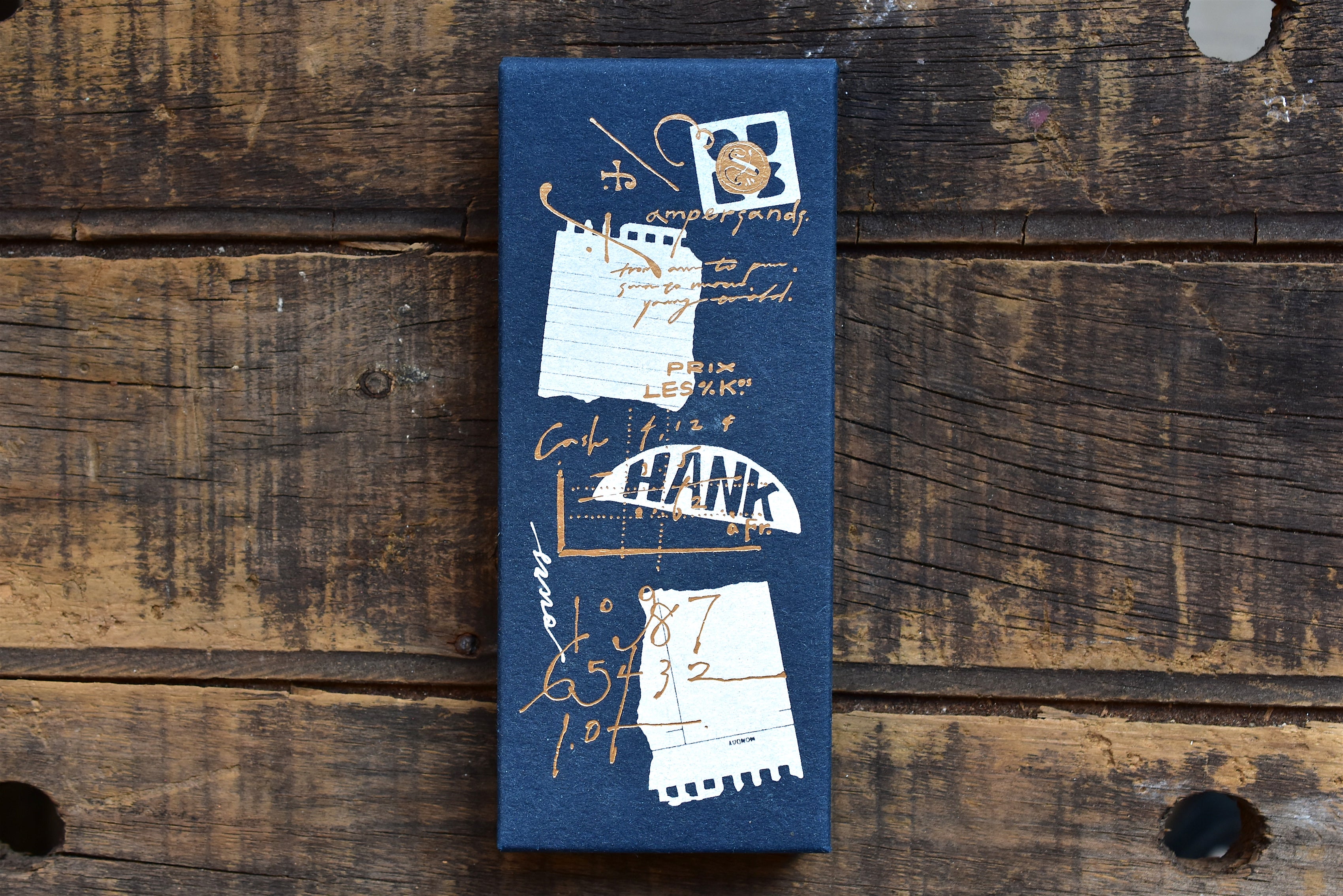 OURS x Hank Daily Cursive-B Rubber Stamp Set – Yoseka Stationery