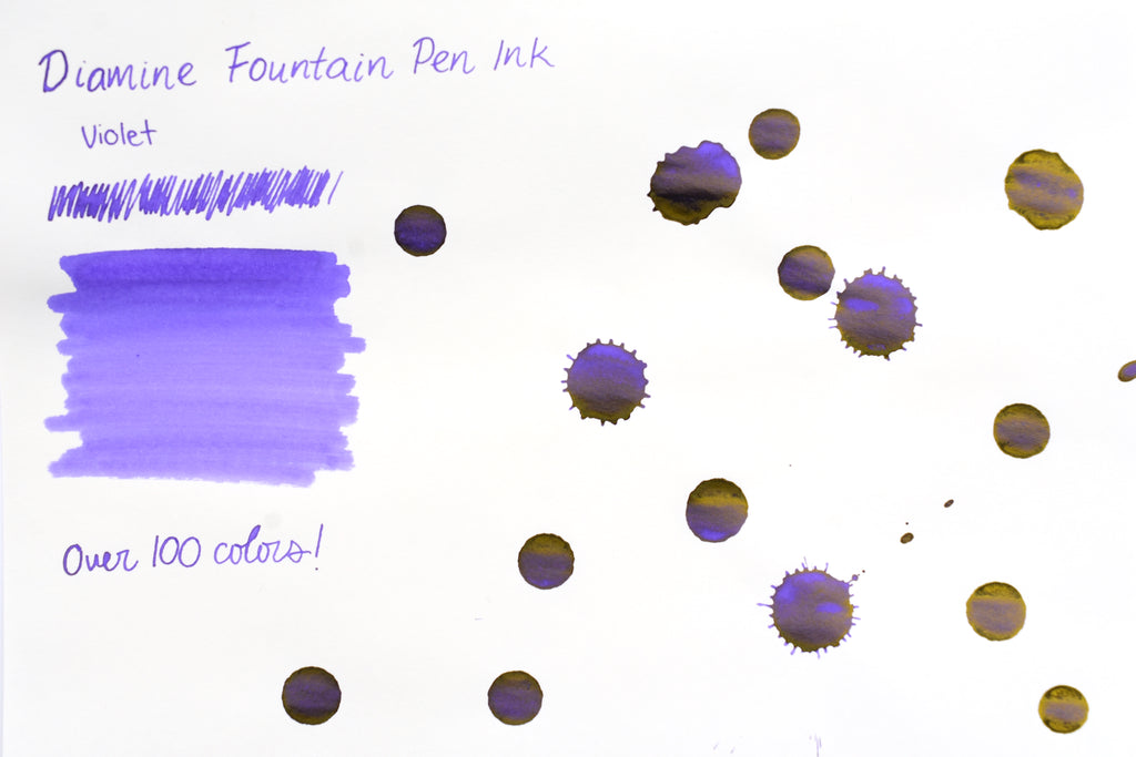 Diamine Fountain Pen Ink - Violet - 30mL – Yoseka Stationery