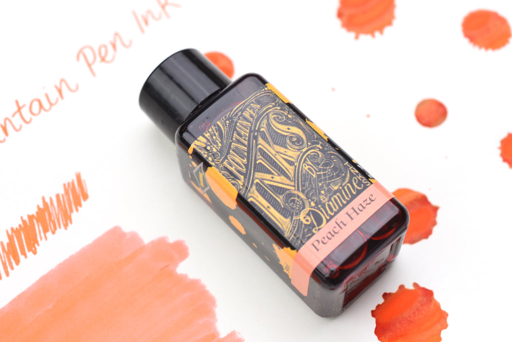 Diamine Fountain Pen Ink - Peach Haze - 30mL – Yoseka Stationery