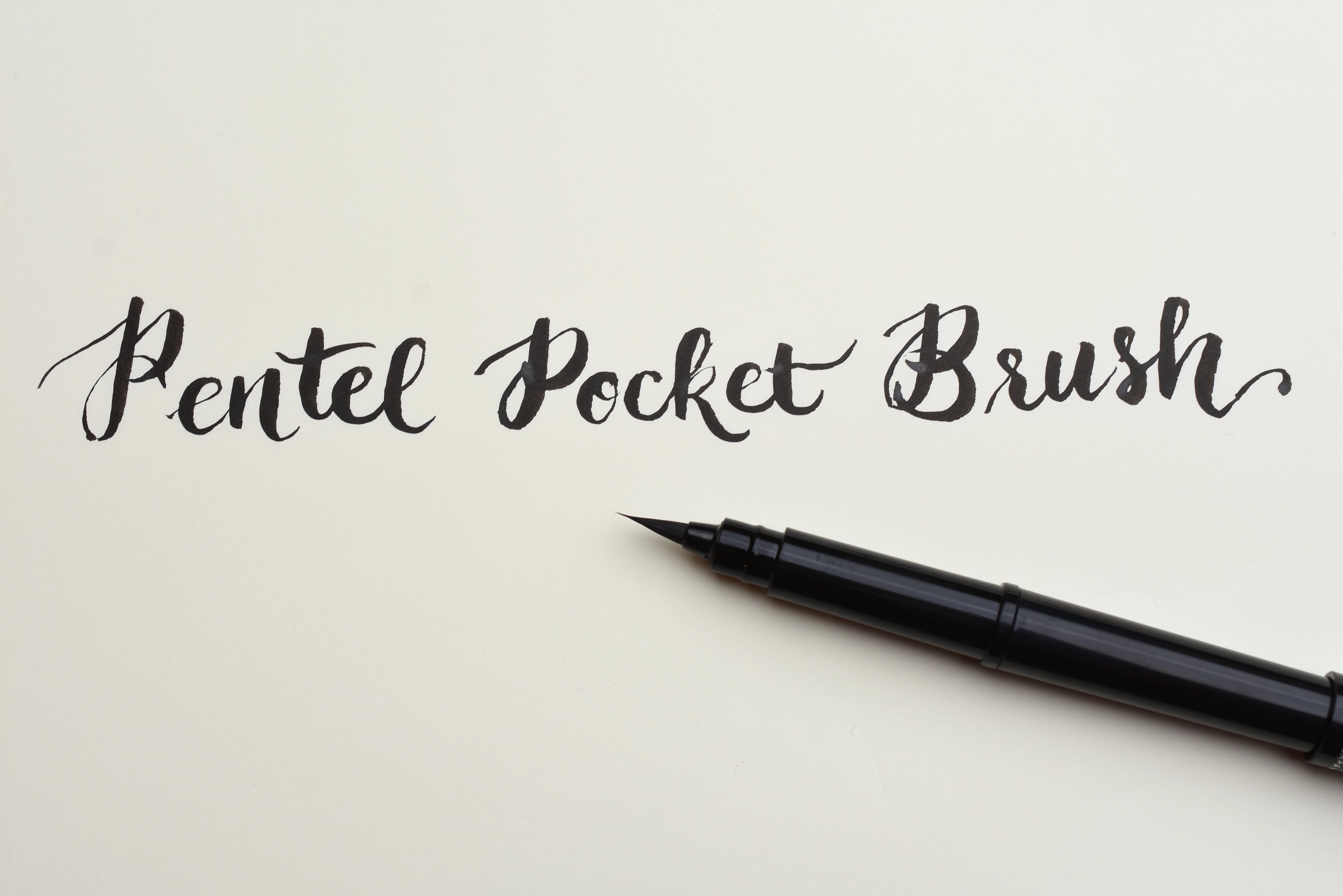 Pentel Pocket Brush Pen Yoseka Stationery