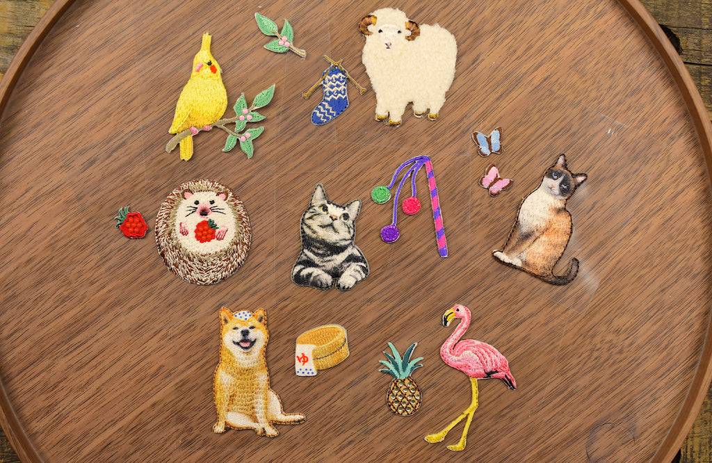 Embroidered Decoration Sticker – Yoseka Stationery