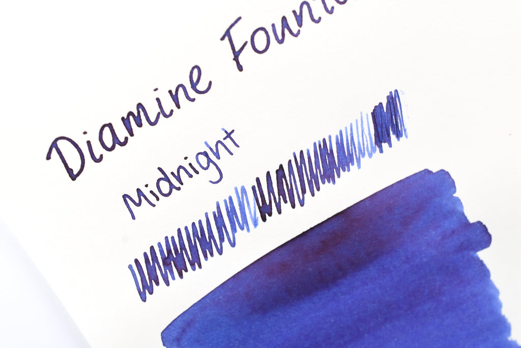 Diamine Fountain Pen Ink - Midnight - 30mL – Yoseka Stationery
