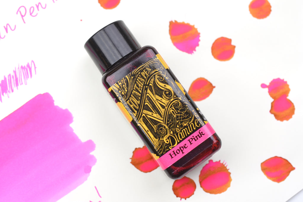 Diamine Fountain Pen Ink - Hope Pink - 30mL – Yoseka Stationery