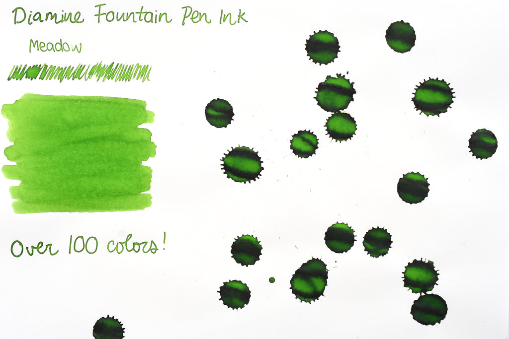 Diamine Fountain Pen Ink - Meadow - 30mL – Yoseka Stationery