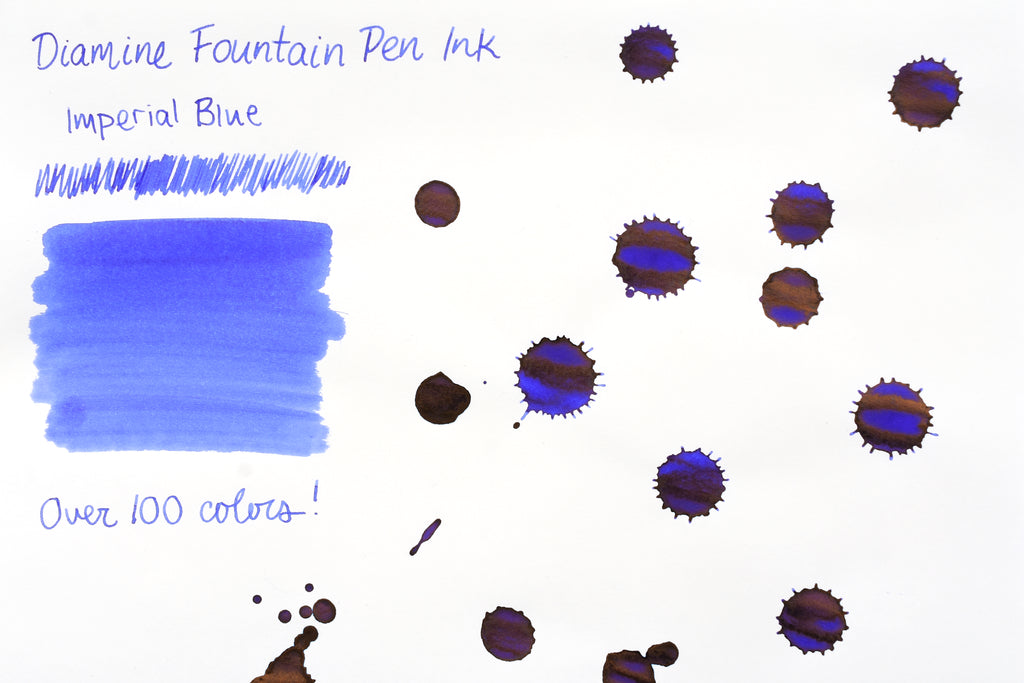 Diamine Fountain Pen Ink - Imperial Blue - 30mL – Yoseka Stationery