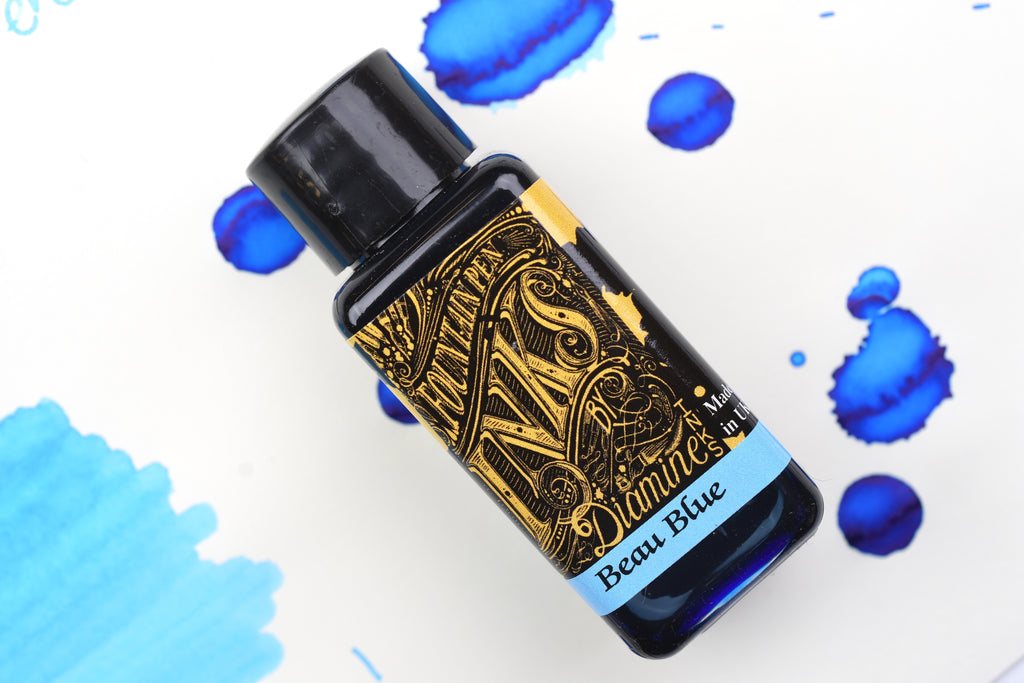 Diamine Fountain Pen Ink - Beau Blue - 30mL – Yoseka Stationery