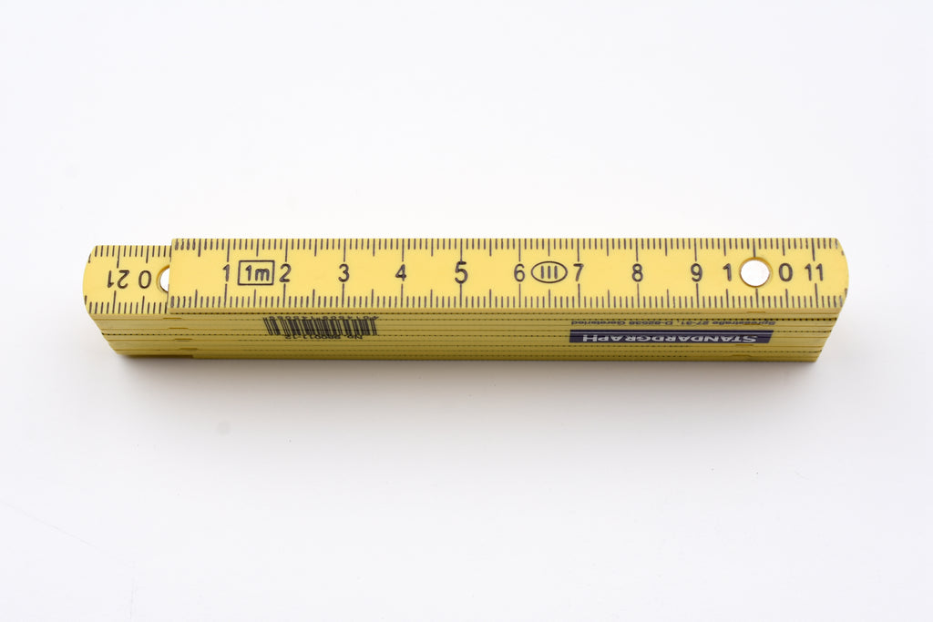 Standardgraph Meter Folding Ruler – Yoseka Stationery