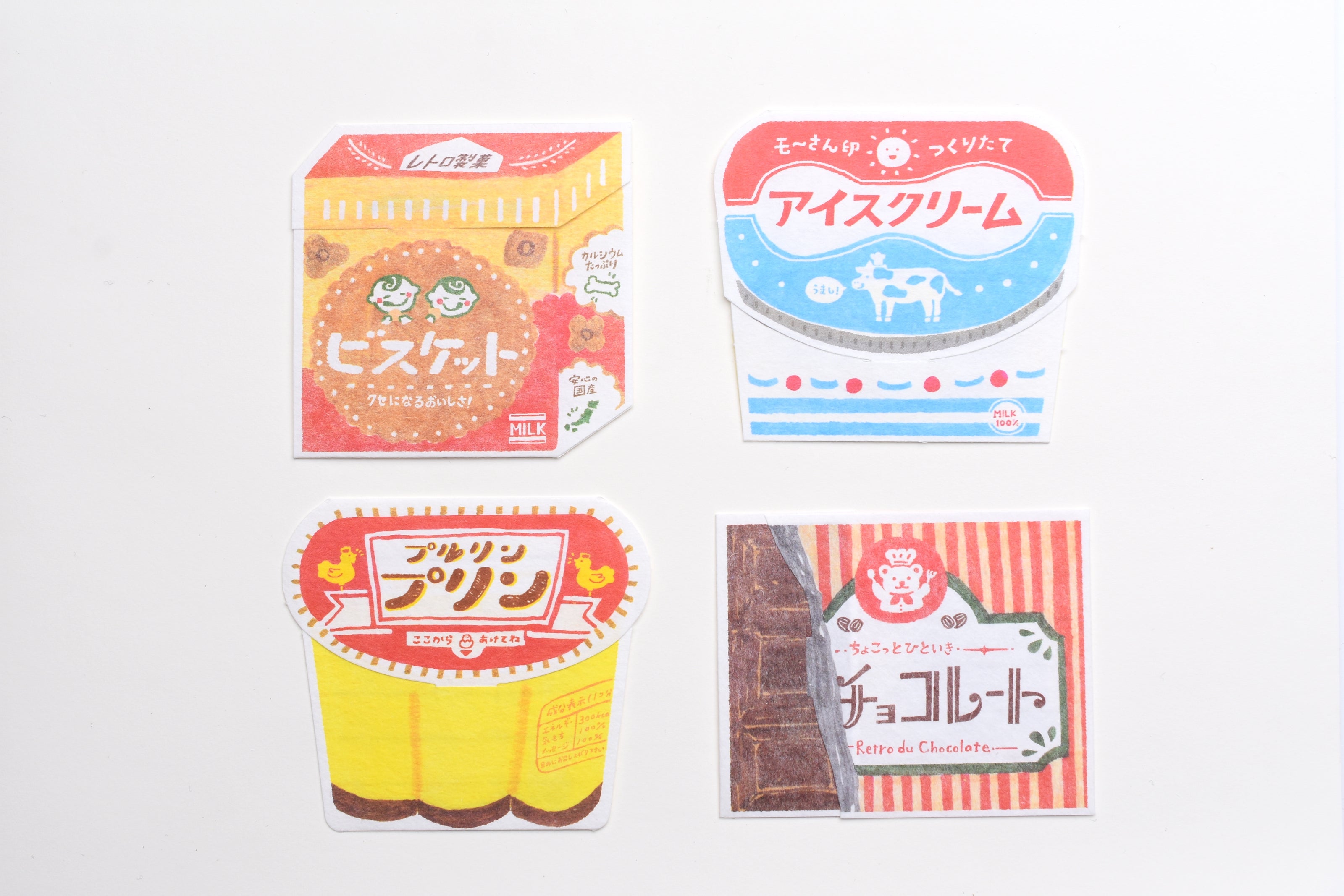 Furukawa Paper Retro Diary Mini Die Cut Letter Set – Yoseka Stationery