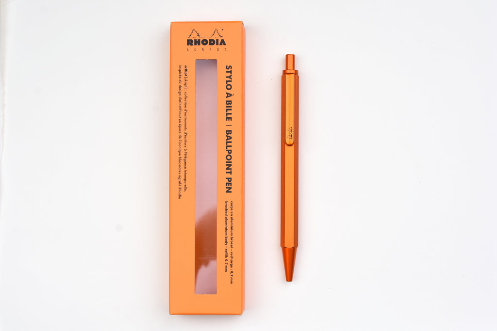 Rhodia scRipt Ballpoint Pen – Yoseka Stationery